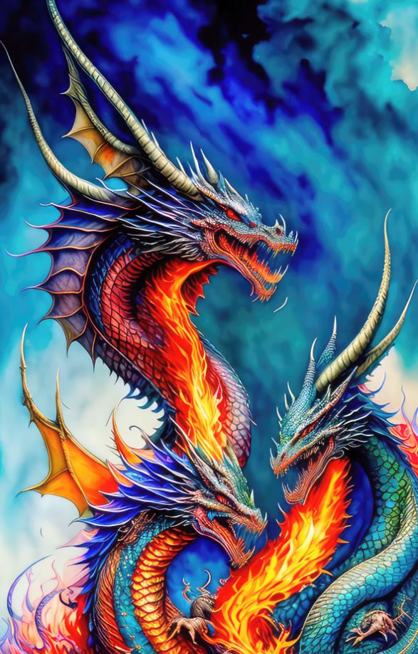 Three Headed Dragon - DB24146