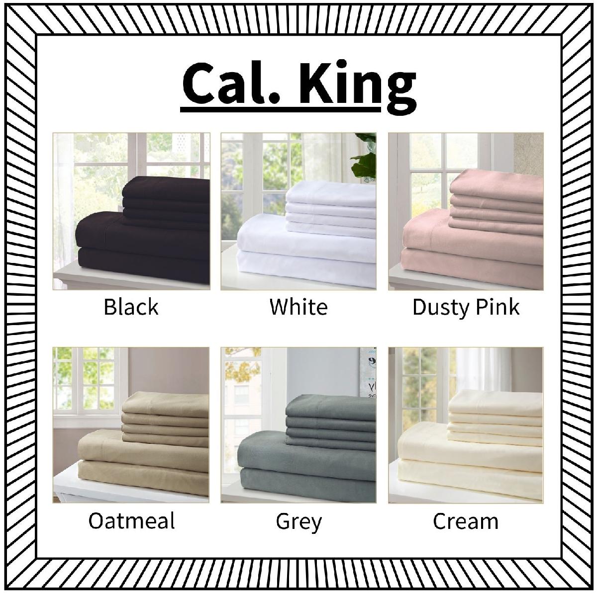 2100 Series - Assorted - 6pc - Cal. King - 2100CK